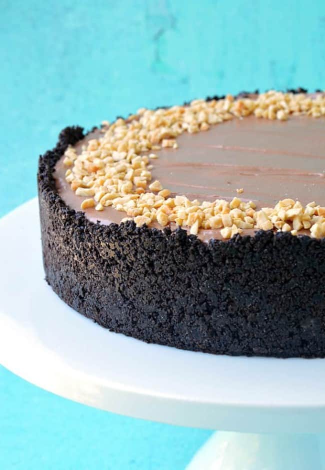 Nutella Oreo Cheesecake No Bake Sweetest Menu