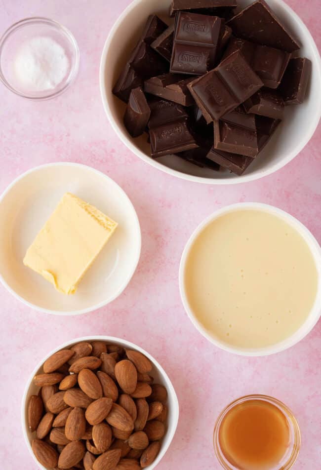 The EASIEST Chocolate Almond Fudge | Sweetest Menu