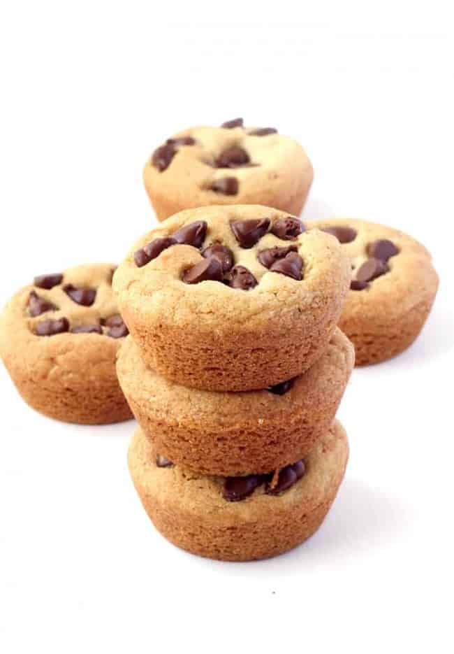 Easy Chocolate Chip Cookie Cups - Sweetest Menu