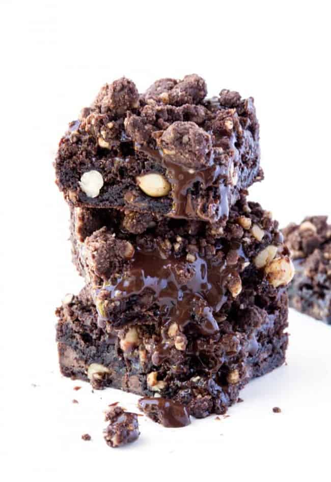 Chocolate Hazelnut Slice - Sweetest Menu