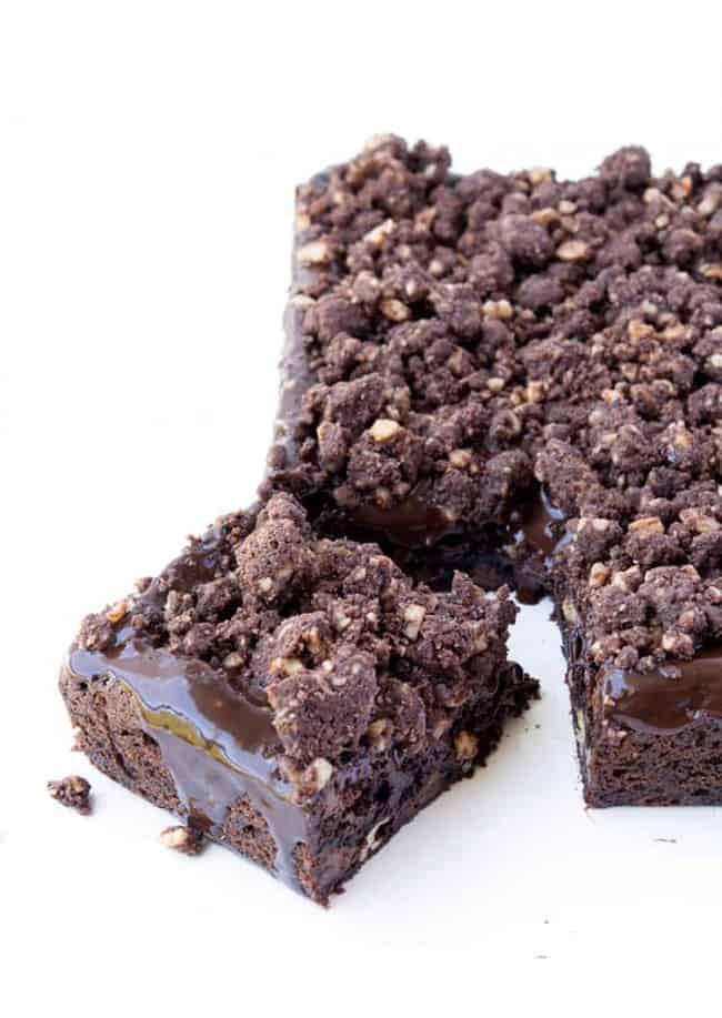 Chocolate Hazelnut Slice - Sweetest Menu