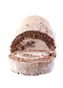 Chocolate Cake Roll - Sweetest Menu