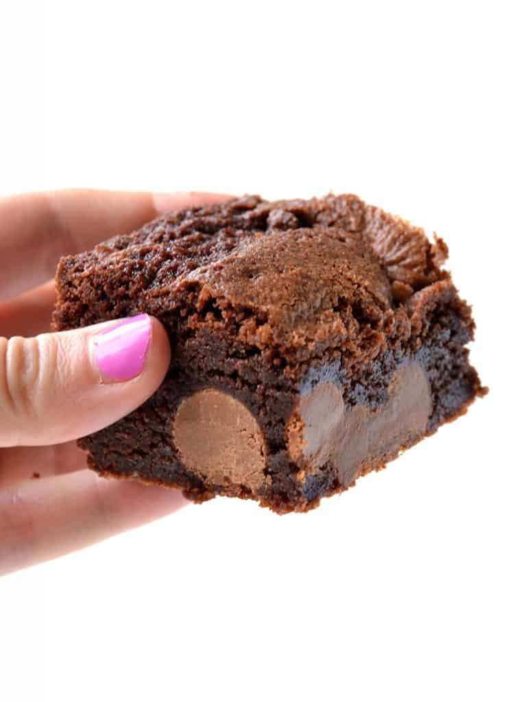 Chocolate Easter Egg Brownies - Sweetest Menu