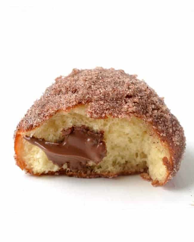 Amazing Nutella Donuts - Sweetest Menu