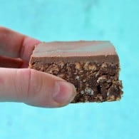 No Bake Chocolate Slice (Super Easy) - Sweetest Menu