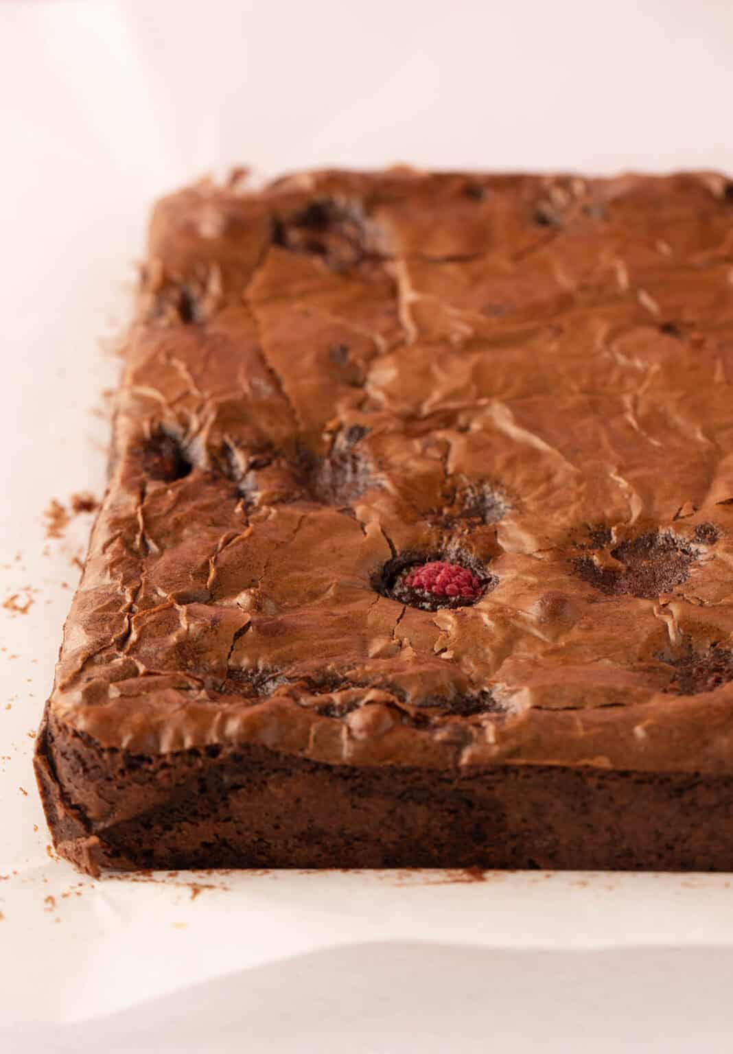 Raspberry Chocolate Brownies (Quick and Easy) - Sweetest Menu