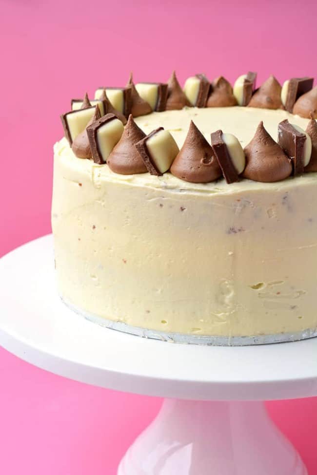 White Chocolate Mud Cake (Soft and Moist) - Sweetest Menu