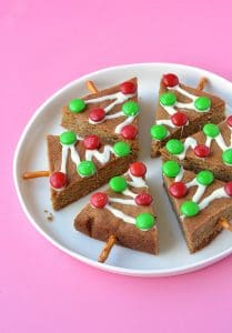 Gingerbread Christmas Trees - Sweetest Menu