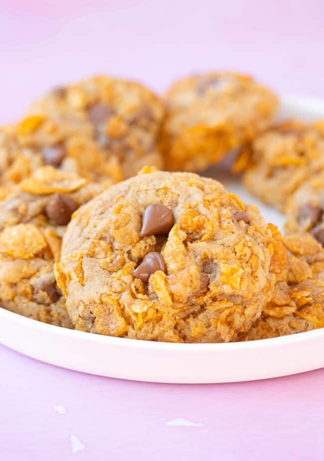 Easy Cornflake Cookies (Thick and Chewy) - Sweetest Menu