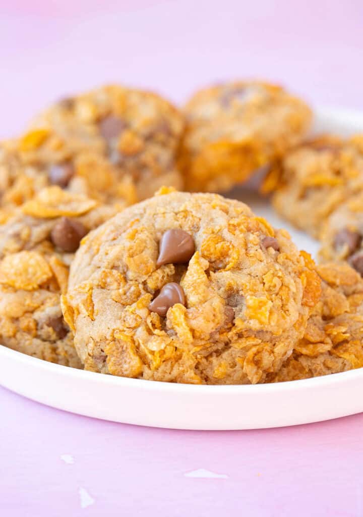 Easy Cornflake Cookies (Thick and Chewy) - Sweetest Menu