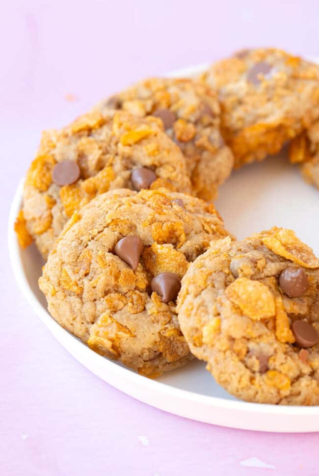 Easy Cornflake Cookies (Thick and Chewy) - Sweetest Menu
