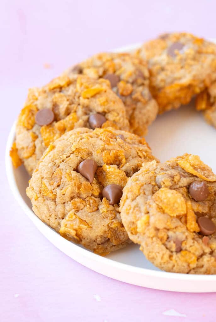 Easy Cornflake Cookies (Thick and Chewy) - Sweetest Menu