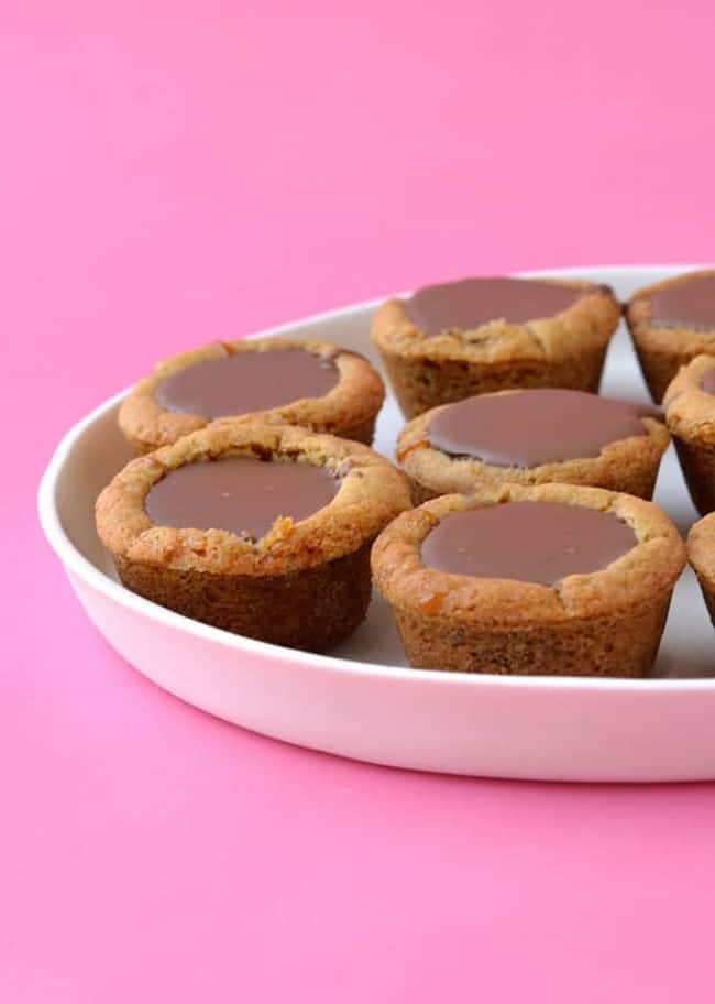 Twix Cookie Cups (From Scratch) - Sweetest Menu