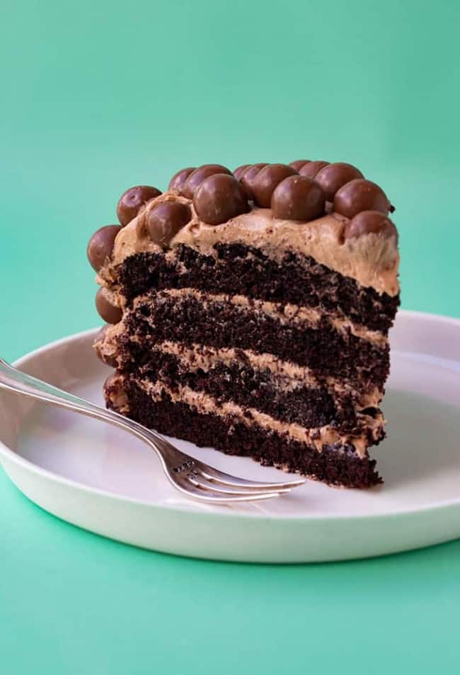 The BEST Malteser Cake - Sweetest Menu