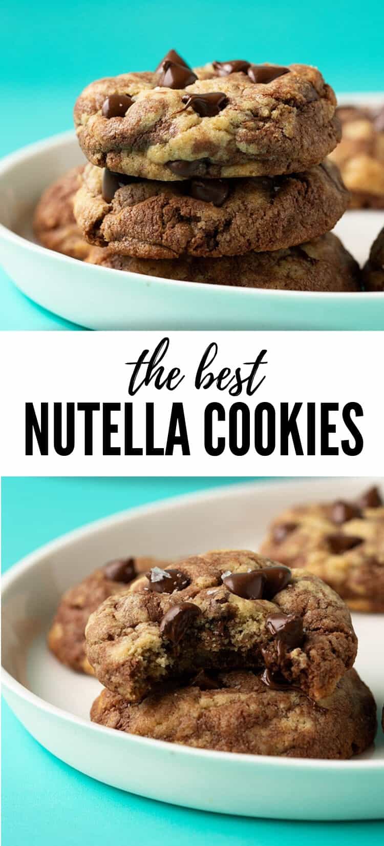 The BEST Nutella Cookies - Sweetest Menu