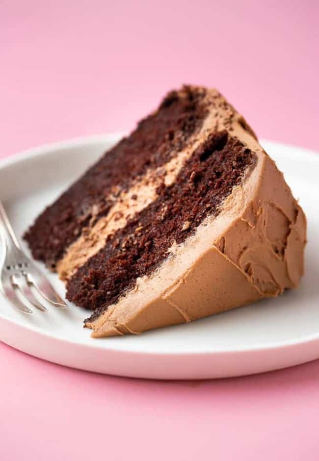 The BEST Chocolate Fudge Cake - Sweetest Menu
