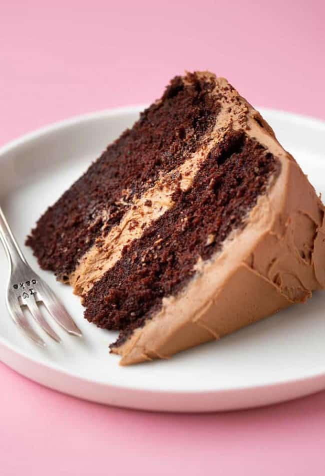 The BEST Chocolate Fudge Cake - Sweetest Menu