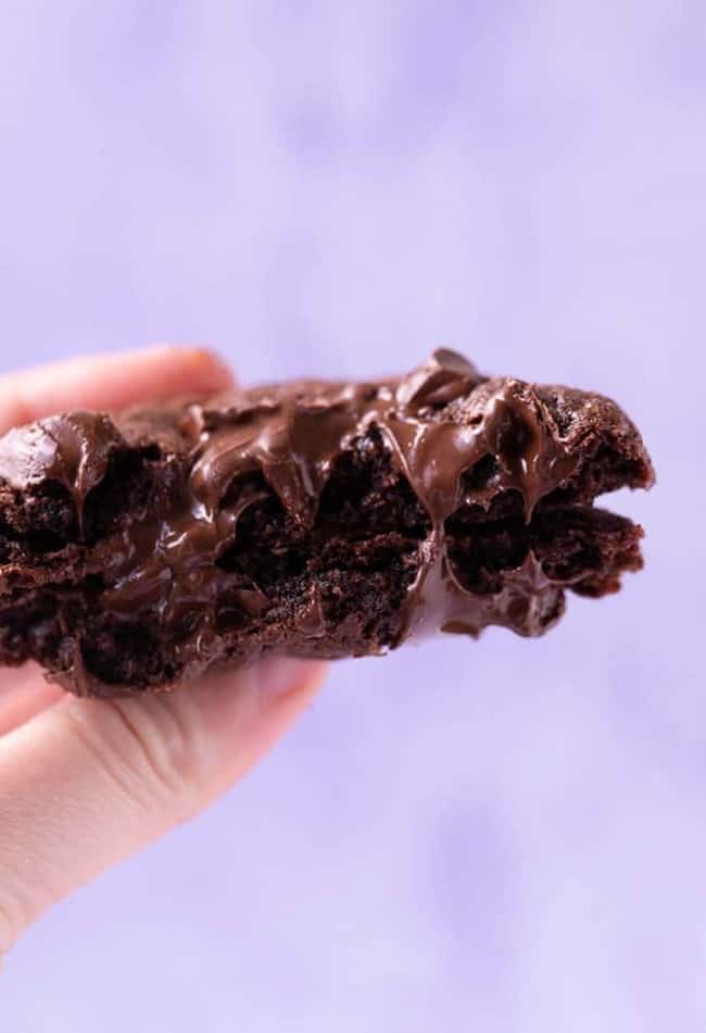 The BEST Chocolate Fudge Cookies - Sweetest Menu