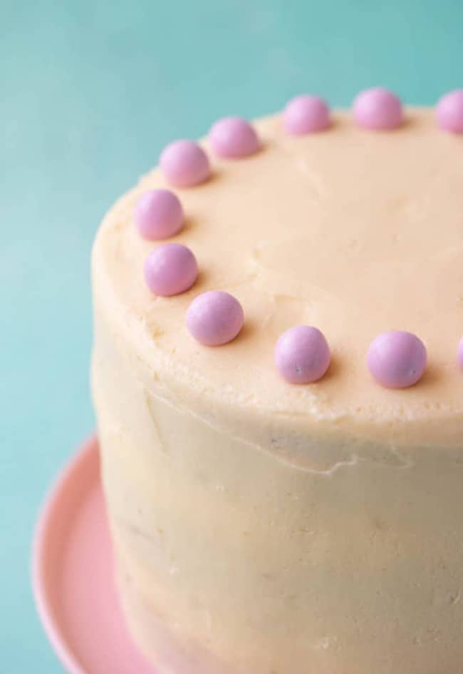 Easy Vanilla Cake Made From Scratch - Sweetest Menu