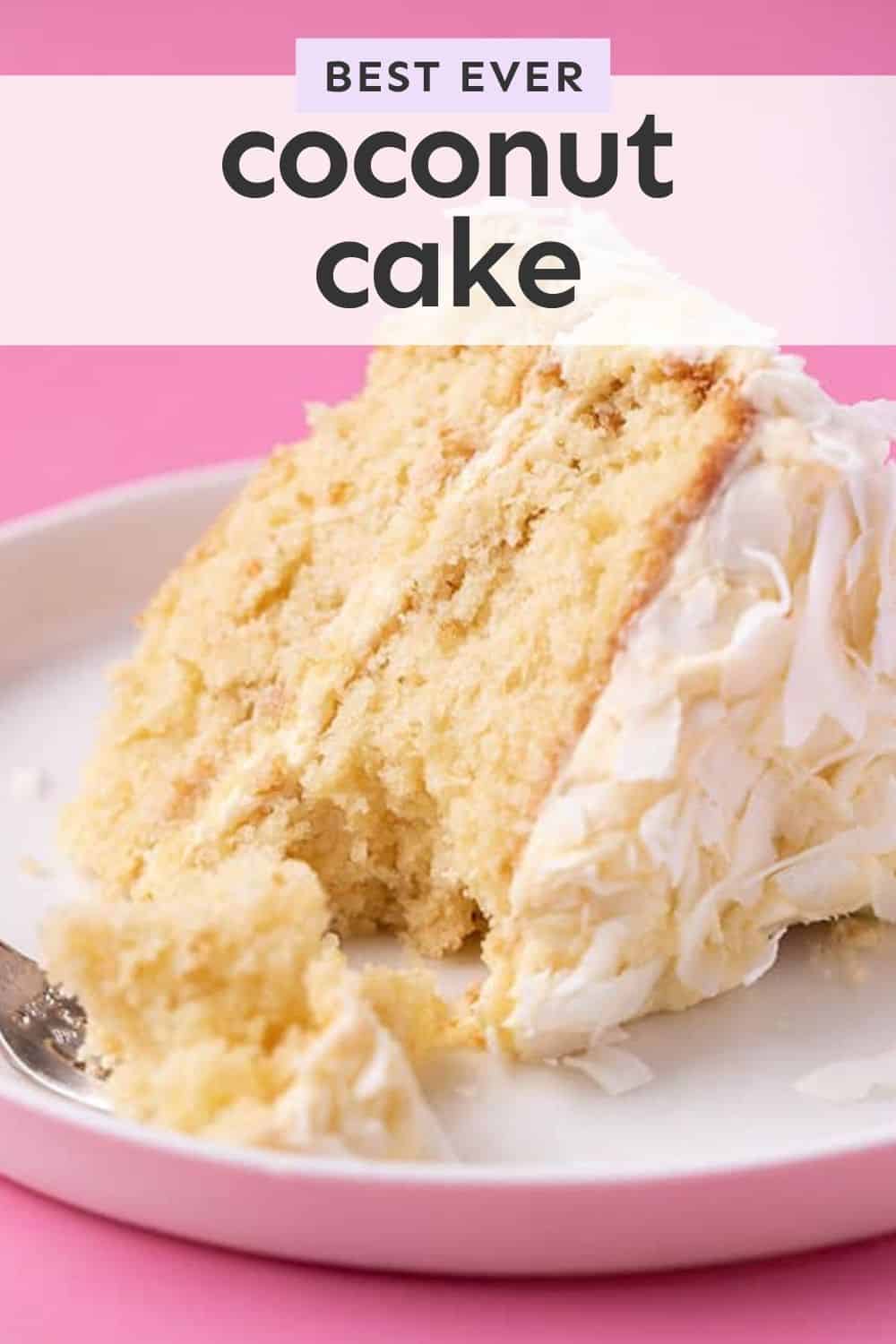 Amazing Coconut Cake - Sweetest Menu