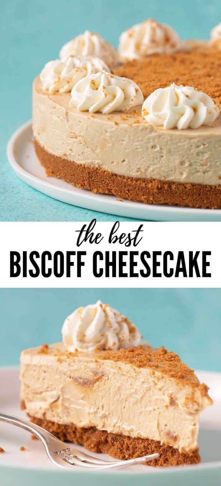 Amazing Biscoff Cheesecake (No Bake) - Sweetest Menu