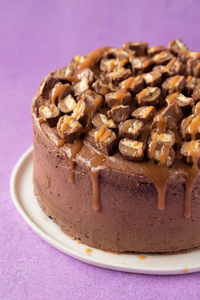 The Ultimate Twix Cake - Sweetest Menu