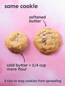 Why Are My Cookies Flat? 9 Tips To Stop Cookies Spreading - Sweetest Menu