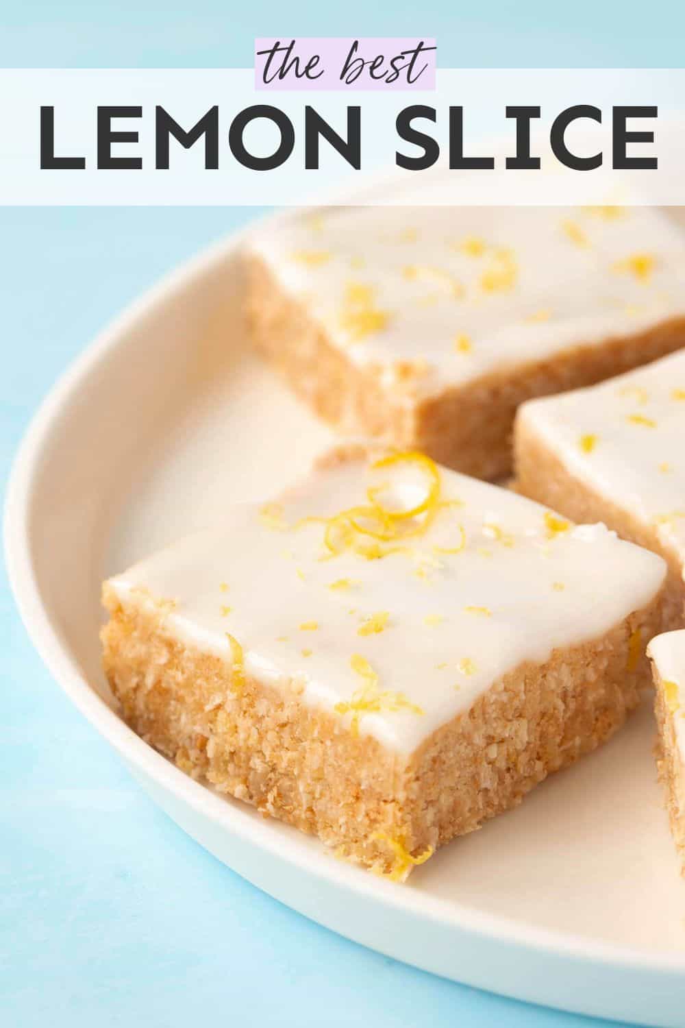 Lemon Slice (Easy No-Bake Recipe) - Sweetest Menu