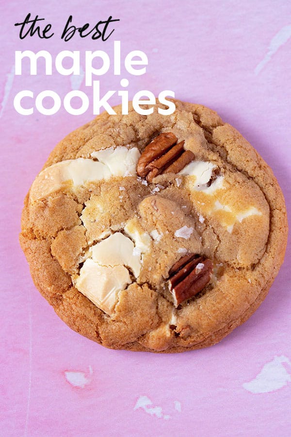 Amazing Maple Cookies (Thick and Chewy) - Sweetest Menu