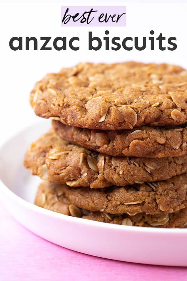 Amazing Anzac Biscuits (Quick and Easy) - Sweetest Menu