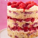 Amazing Raspberry Ripple Cake - Sweetest Menu