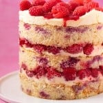 Amazing Raspberry Ripple Cake - Sweetest Menu