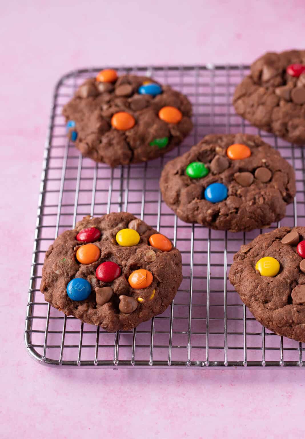 The BEST Chocolate Monster Cookies - Sweetest Menu