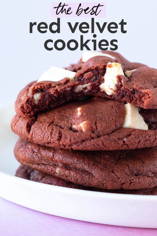 Red Velvet Cookies (Soft and Chewy) - Sweetest Menu