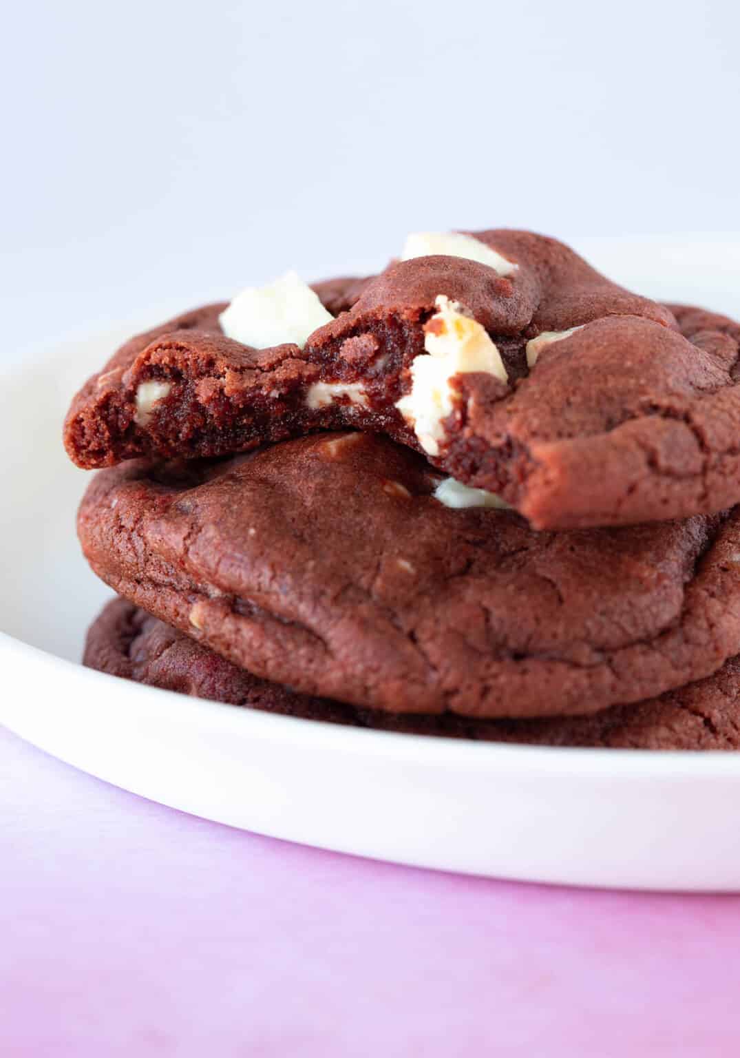 Red Velvet Cookies (Soft and Chewy) - Sweetest Menu