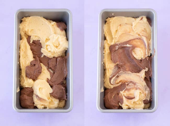 Easy Marble Cake (Using Just One Cake Batter) - Sweetest Menu