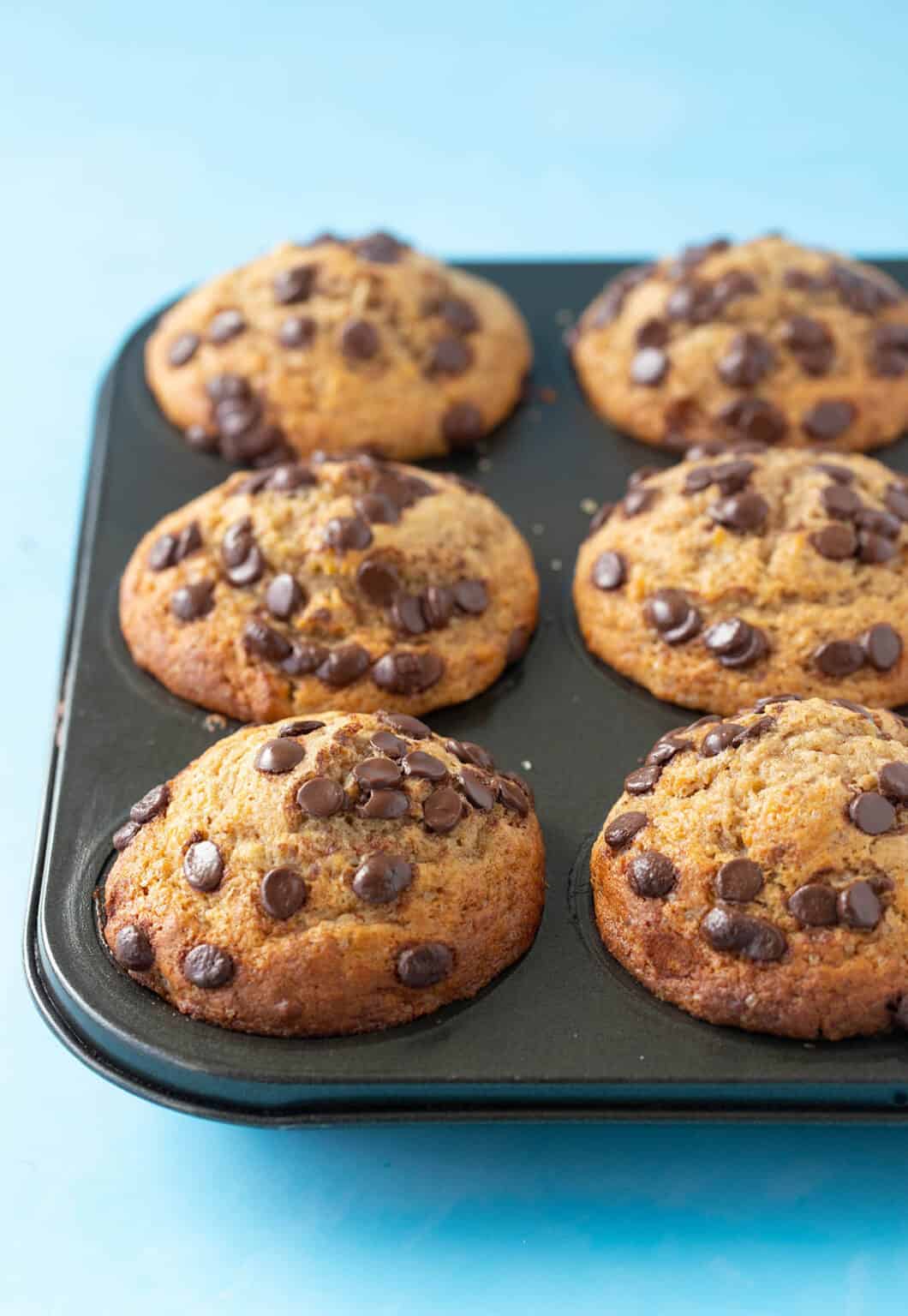 Small Batch Banana Muffins (Makes 6 Muffins) | Sweetest Menu