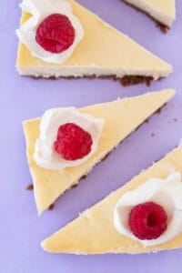 Small Batch Cheesecake (Makes 4-6 Slices) - Sweetest Menu