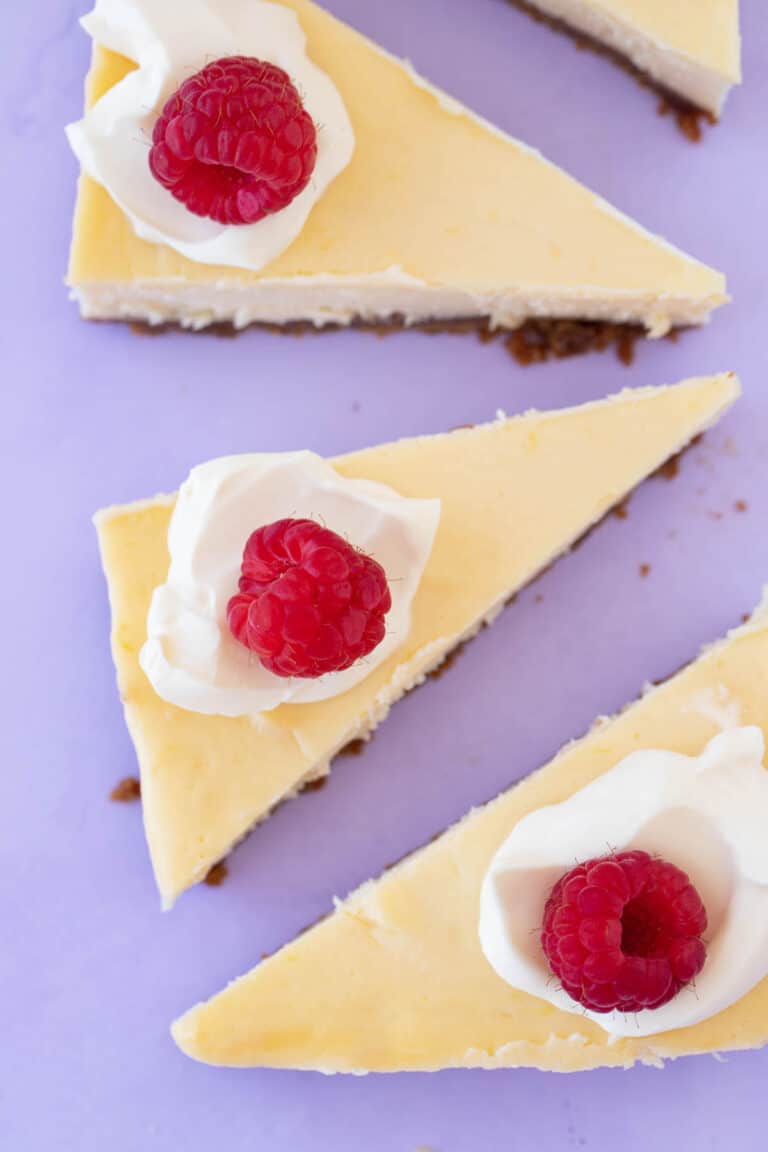Small Batch Cheesecake (Makes 4-6 Slices) - Sweetest Menu