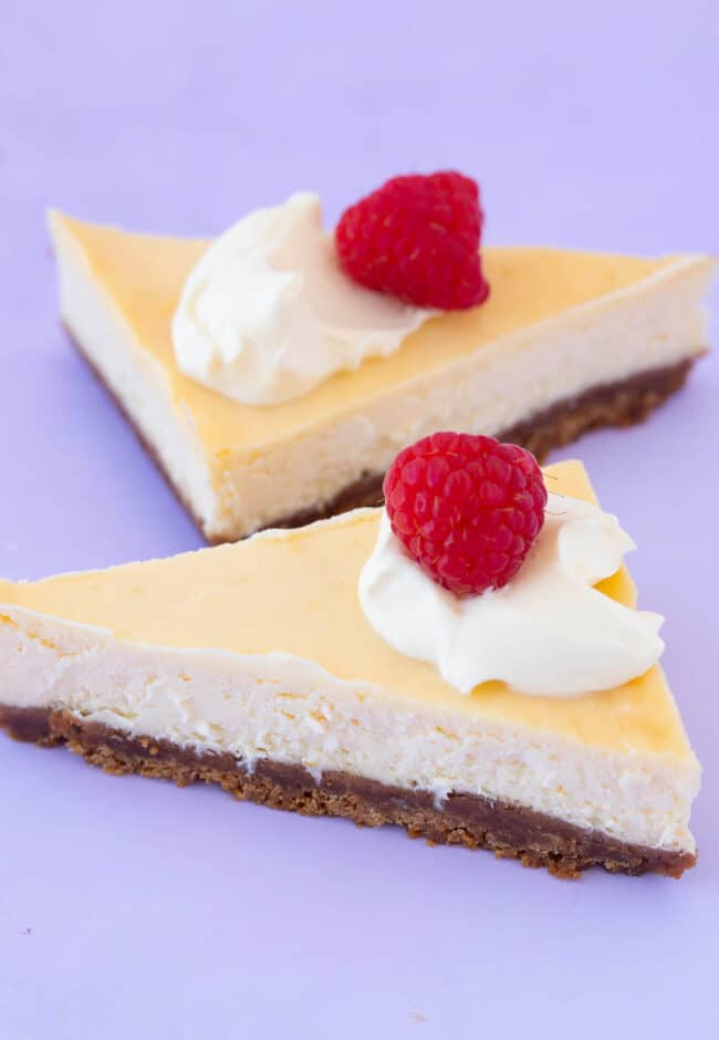 Small Batch Cheesecake (Makes 4-6 Slices) - Sweetest Menu