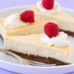 Small Batch Cheesecake (Makes 4-6 Slices) - Sweetest Menu