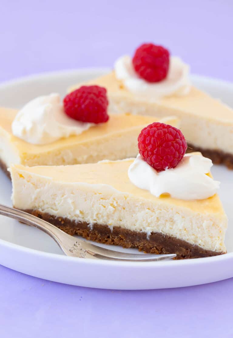 Small Batch Cheesecake (Makes 4-6 Slices) - Sweetest Menu