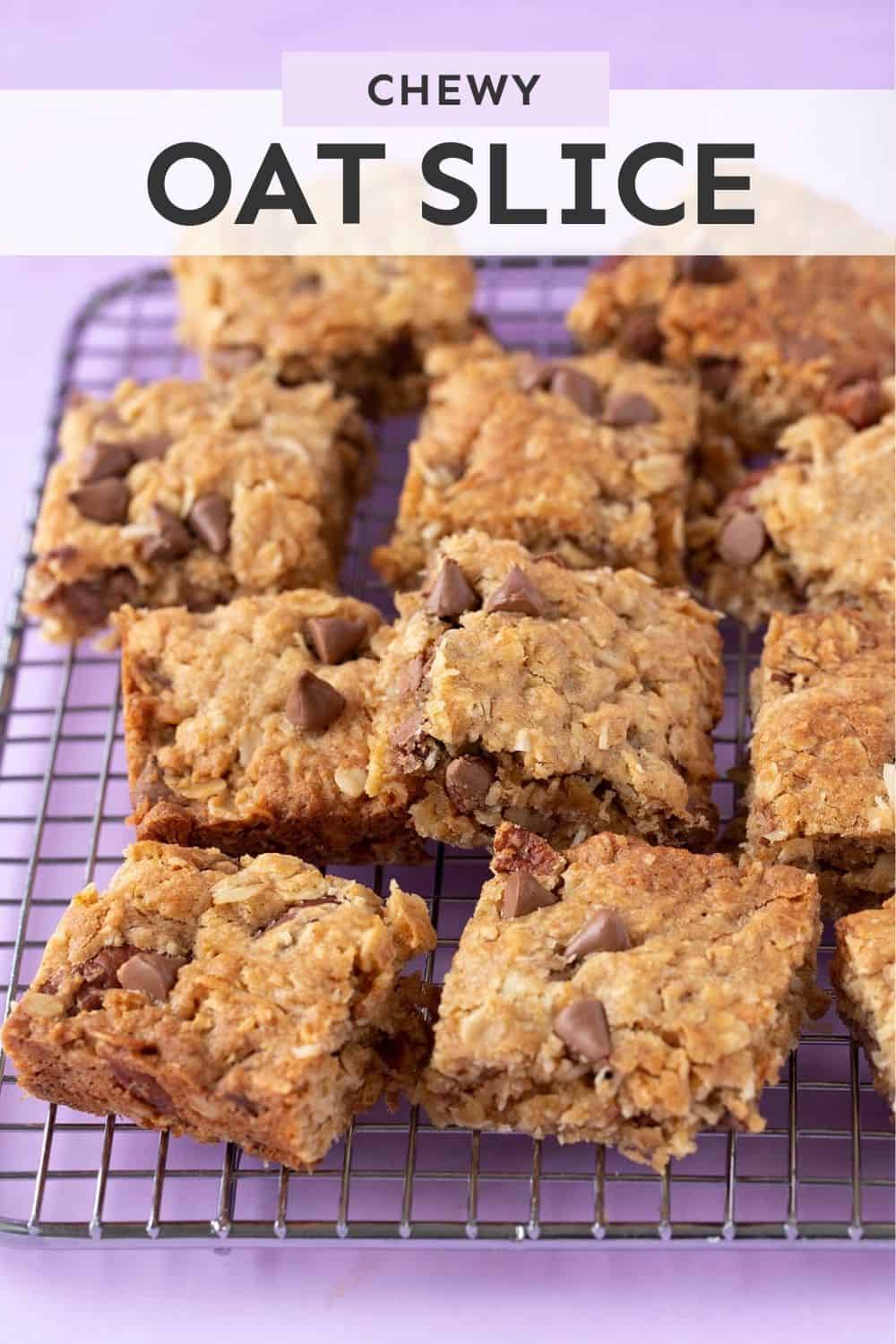 Easy Oat Slice (No Mixer) - Sweetest Menu