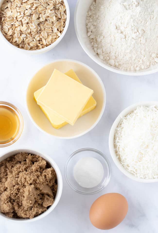 Easy Oat Slice (No Mixer) - Sweetest Menu