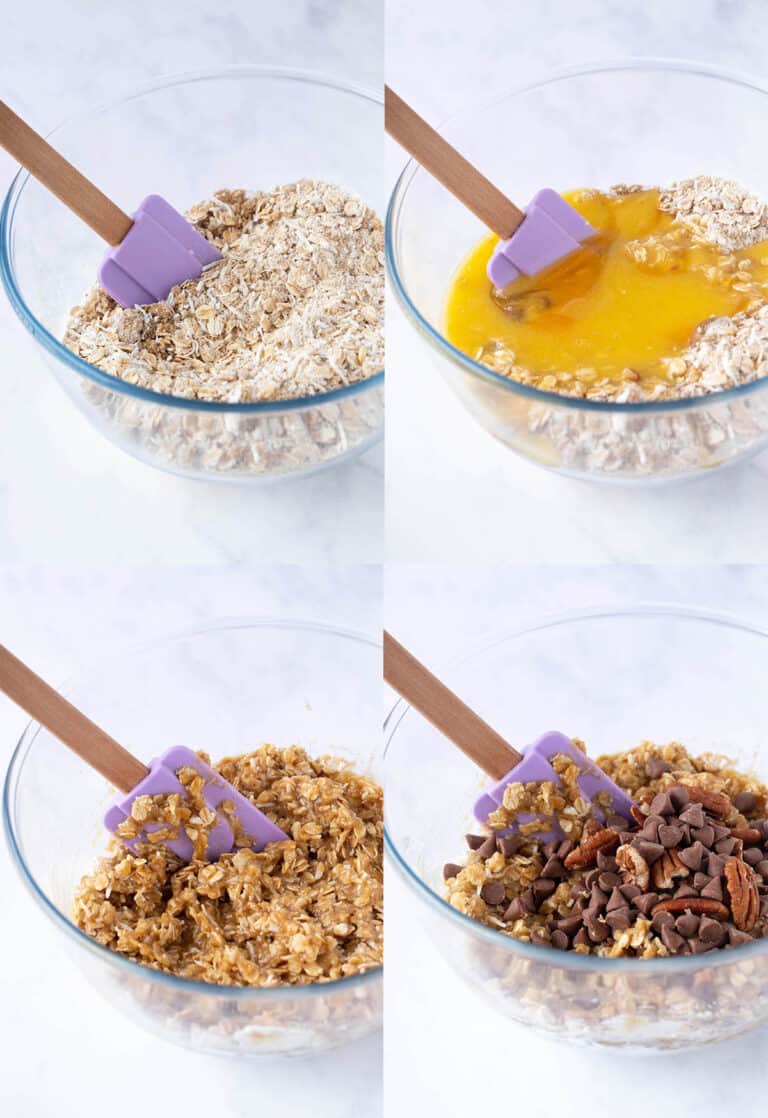 Easy Oat Slice (No Mixer) - Sweetest Menu