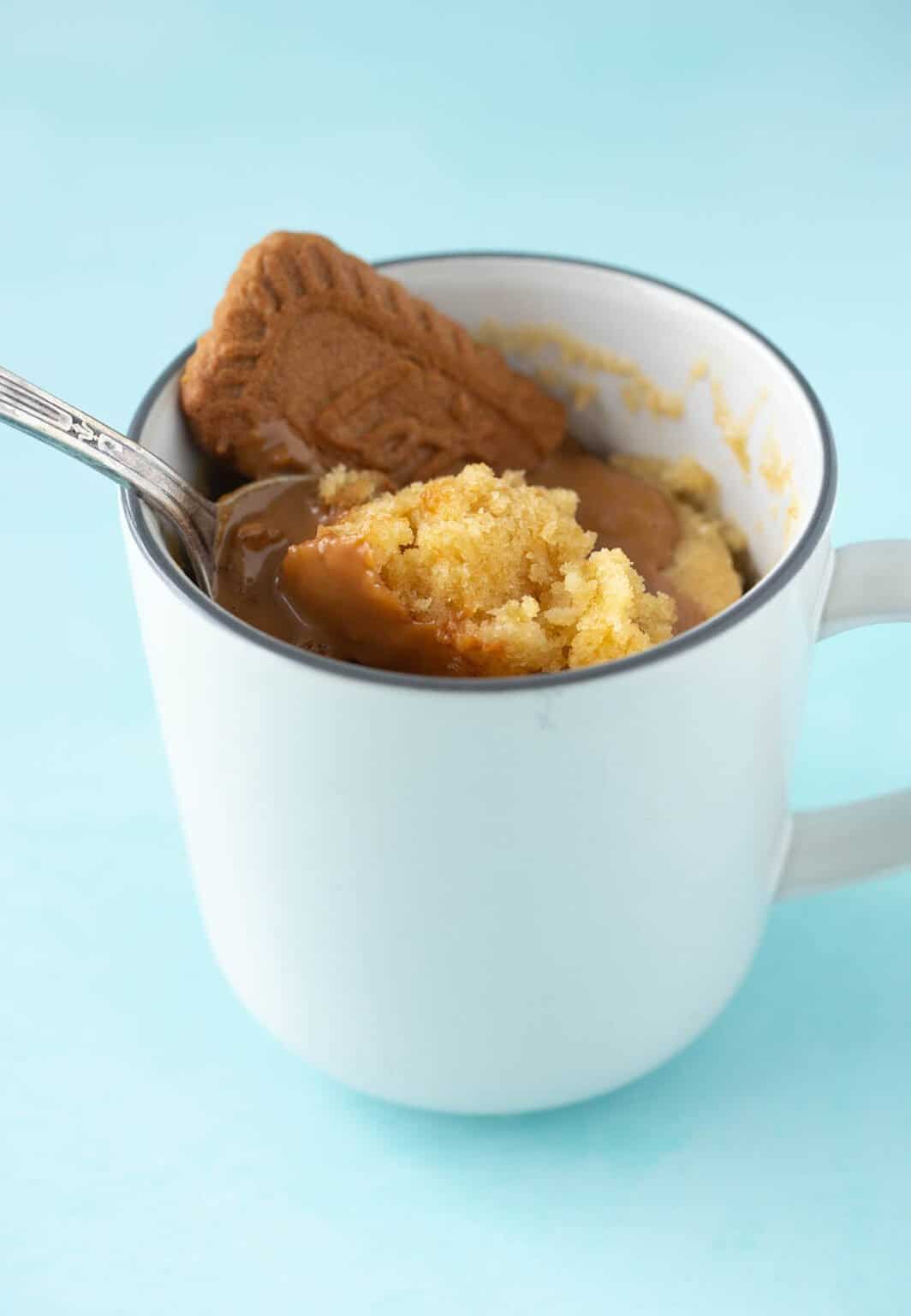 Biscoff Mug Cake (Quick & Easy) - Sweetest Menu