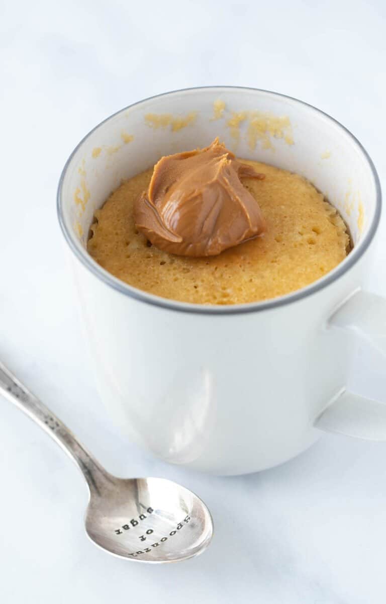 Biscoff Mug Cake (Quick & Easy) - Sweetest Menu