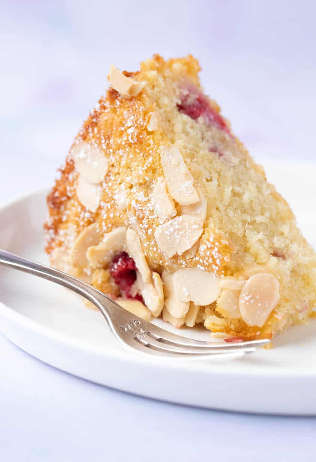 Amazing Raspberry Almond Cake | Sweetest Menu