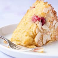 Amazing Raspberry Almond Cake | Sweetest Menu