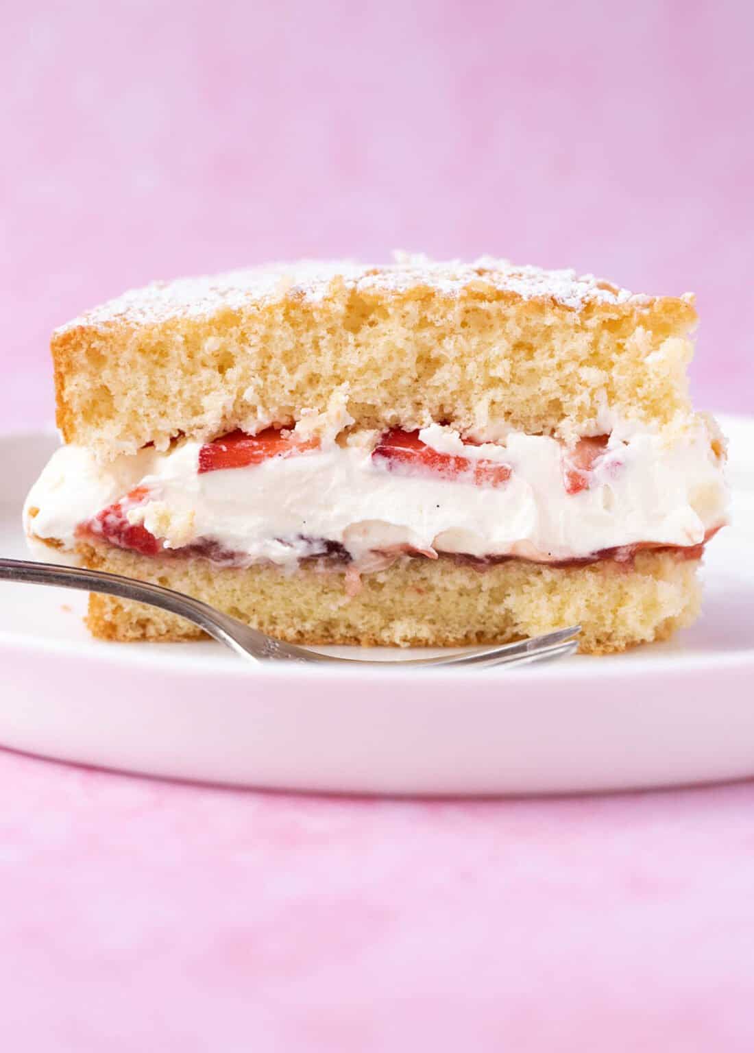 Easy Fluffy Sponge Cake (Genoise) - Sweetest Menu